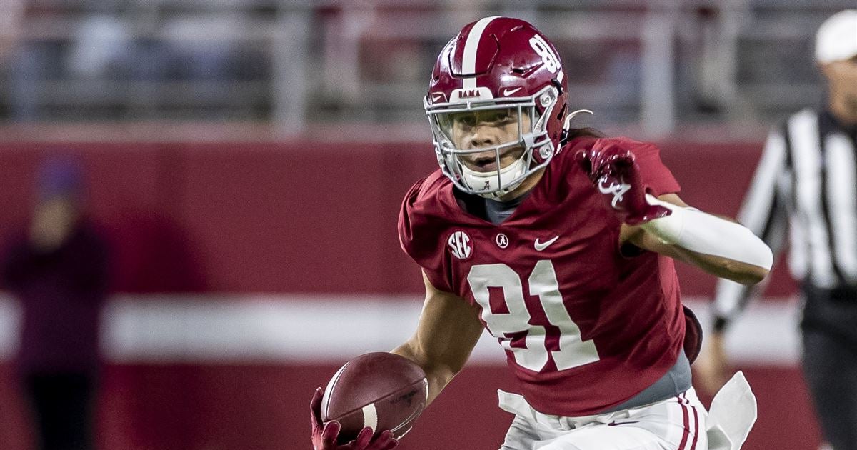Alabama TE Cameron Latu says Crimson Tide is having fun 'getting ready ...