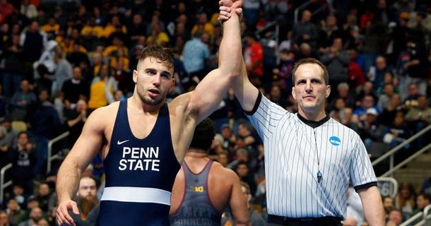 Penn State heavyweight wrestler Anthony Cassar out for season