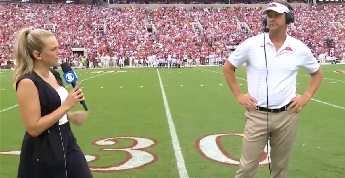 Lane Kiffin: Ole Miss coach gifted popcorn from Alabama fans