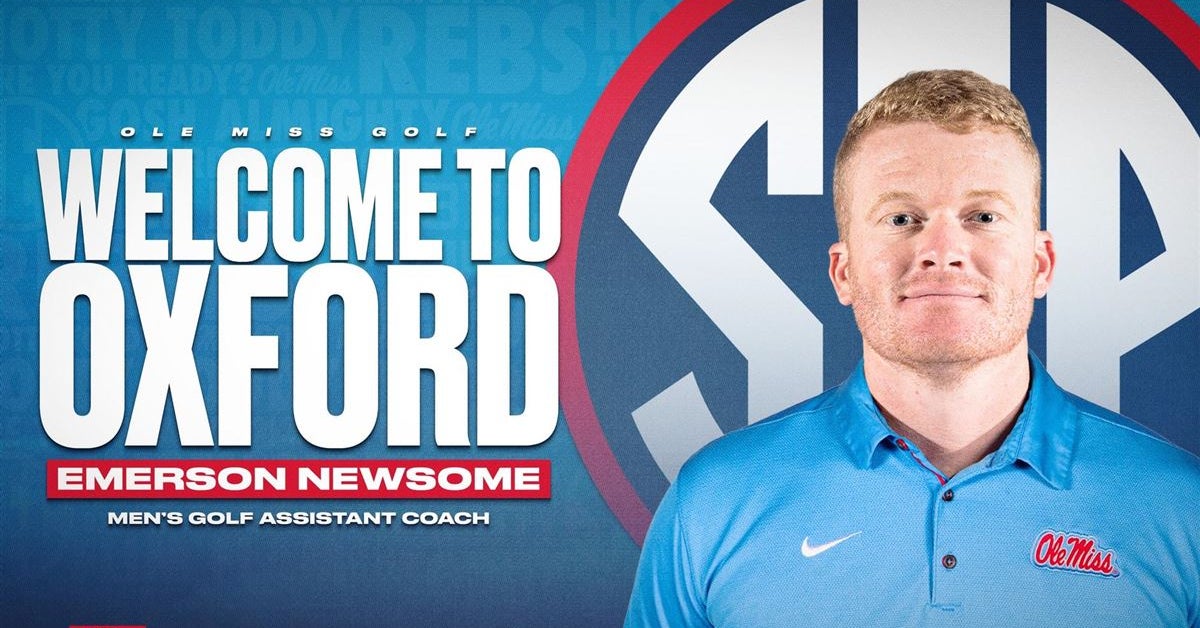 Ole Miss hires Emerson Newsome as new men's golf assistant coach