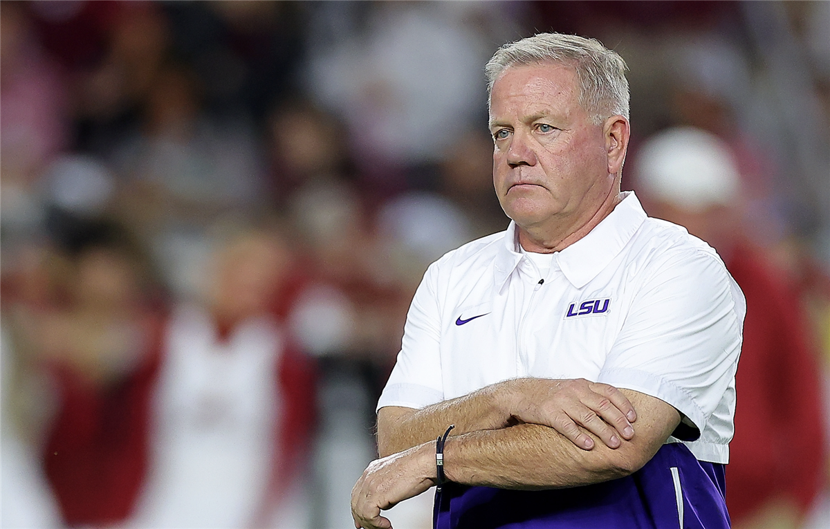 LSU football: Brian Kelly expresses disgust with Andre Sam targeting ...