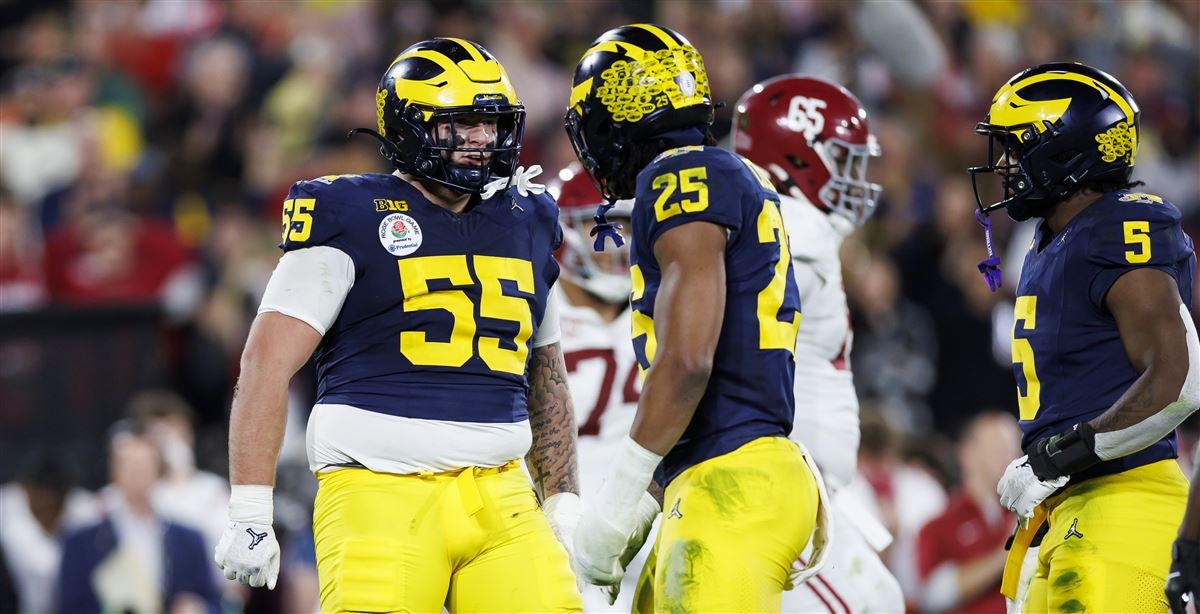 Michigan LB Junior Colson recounts final OT play to win Rose Bowl: 'We ...
