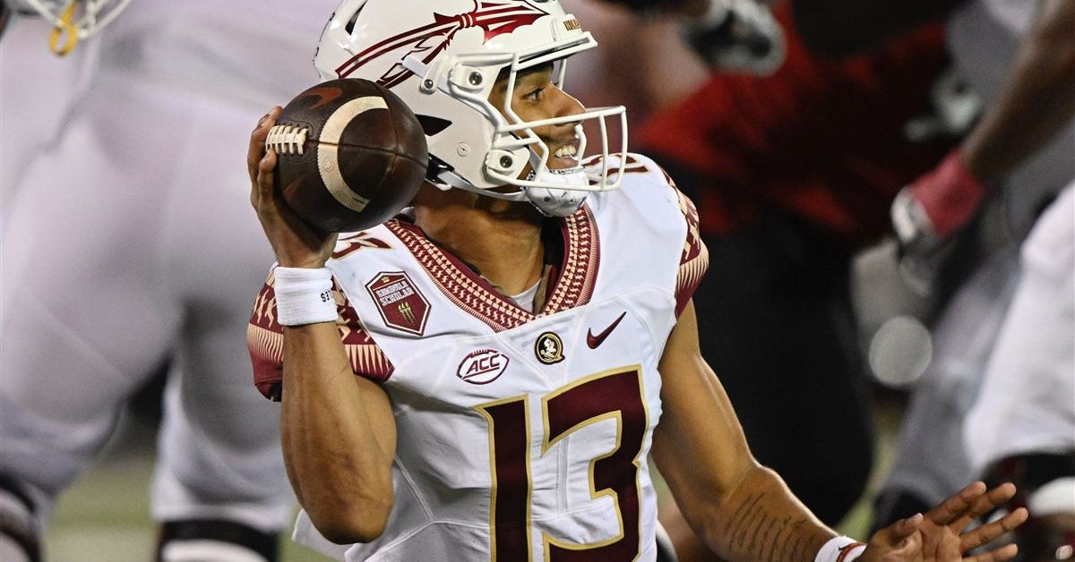 UPDATE: FSU QB Jordan Travis injures lower leg in Louisville game, will ...