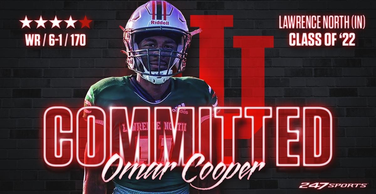Indiana lands commitment from state's top WR four-star Omar Cooper