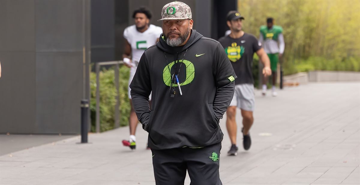 Everything DL coach Tony Tuioti said after Oregon’s sixth spring ...