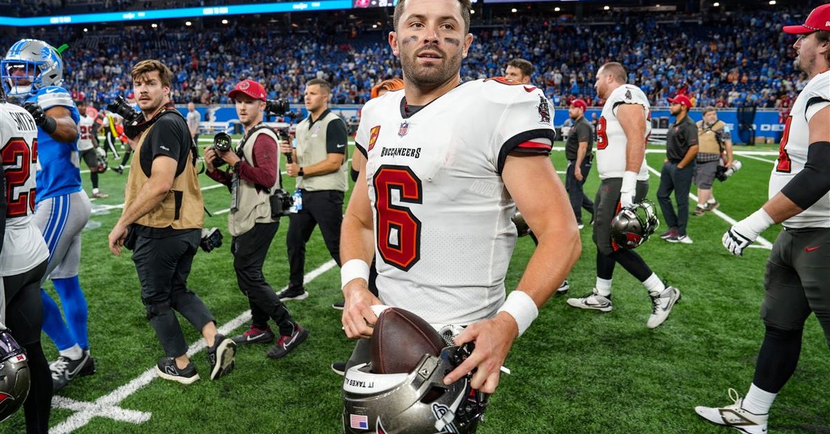 Baker Mayfield weighs in on Bryce Young benching: 'I'm in a way better ...