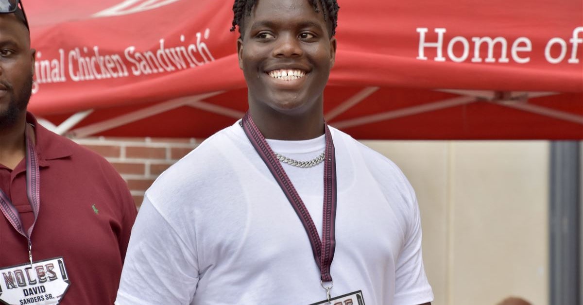 Nation's No. 1 player for 2025, David Sanders, recaps his extended ...