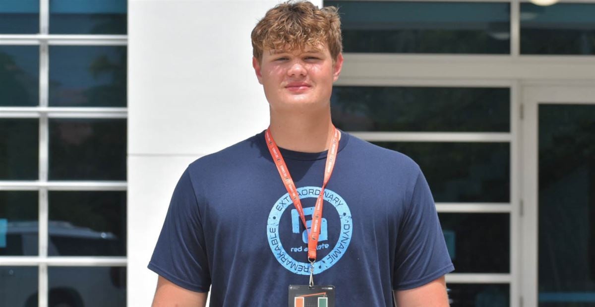 Miami is a prime contender for 4-star OL Owen Strebig after visit from ...