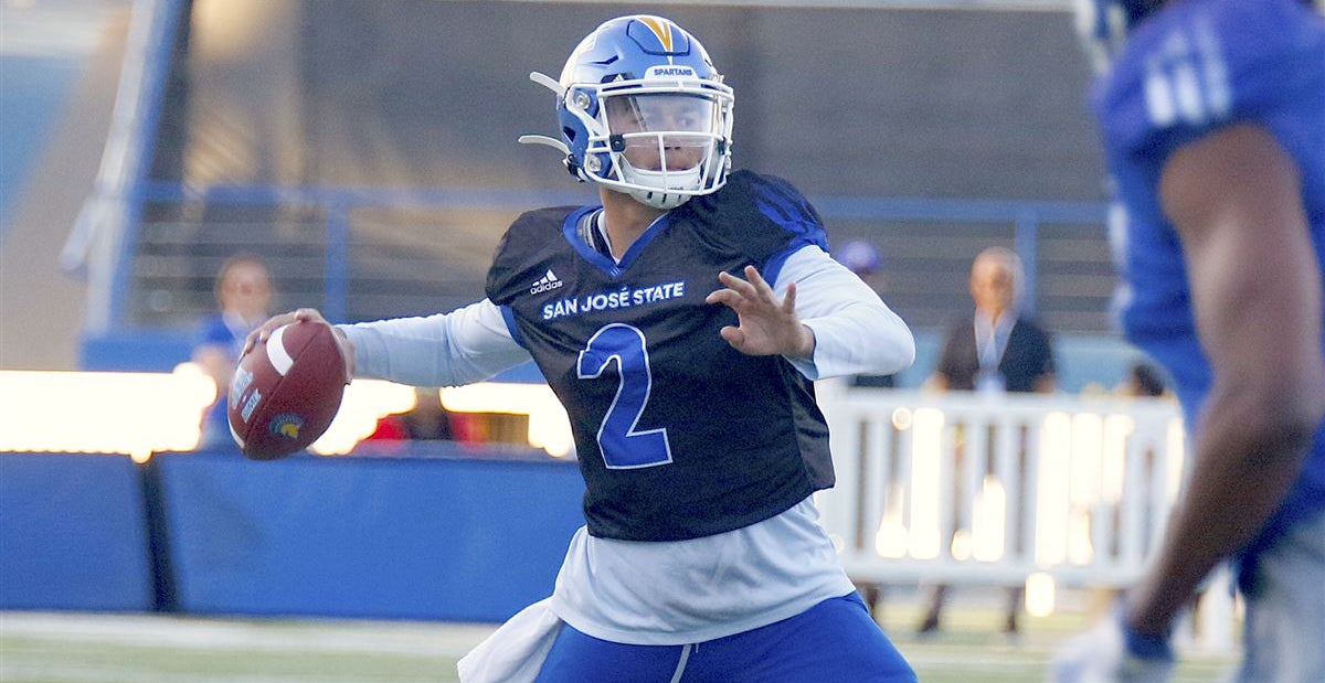 Chevan Cordeiro has three TDs in San Jose State 2022 spring game