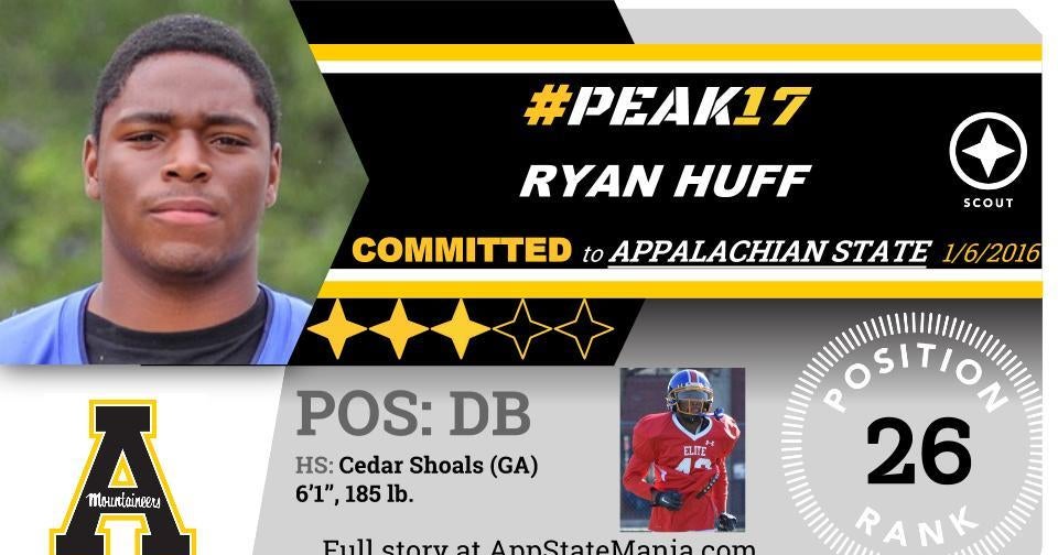 3-STAR RYAN HUFF COMMITS TO APPALACHIAN STATE