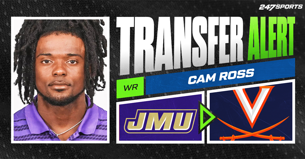 Virginia lands JMU WR transfer Cam Ross