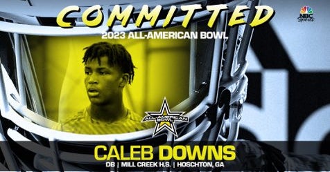 2023 DB Caleb Downs commits to All-American Bowl