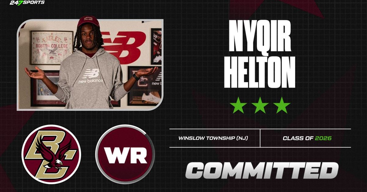 WR Nyqir Helton commits to Boston College