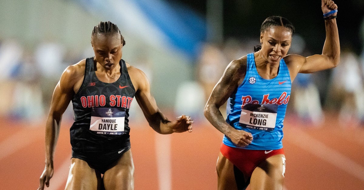 Ole Miss track star McKenzie Long has again appeared on The Bowerman ...
