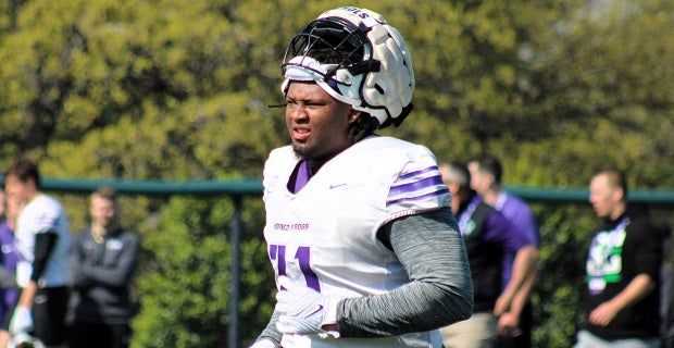 TCU OL Mike Nichols talks Frogs' spring camp