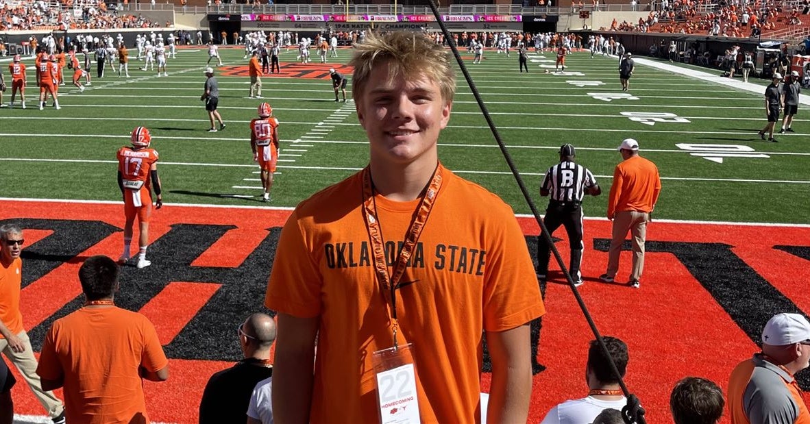 Oklahoma State hosts four-star QB Isaac Wilson