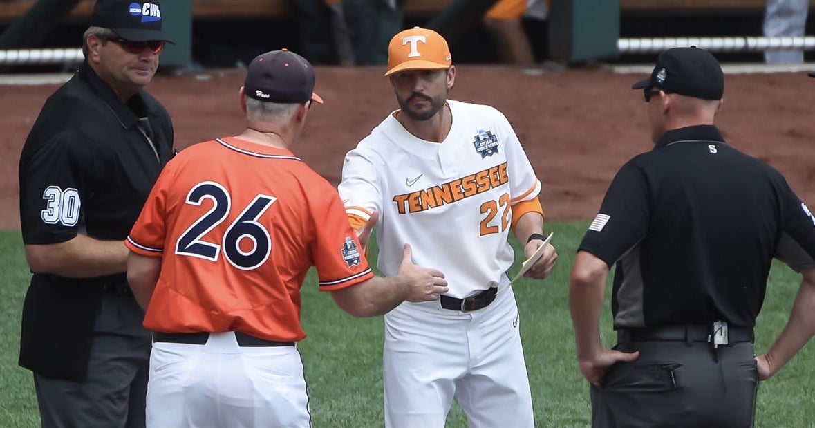 Everything Tony Vitello said after Vols' College World Series loss to Virginia