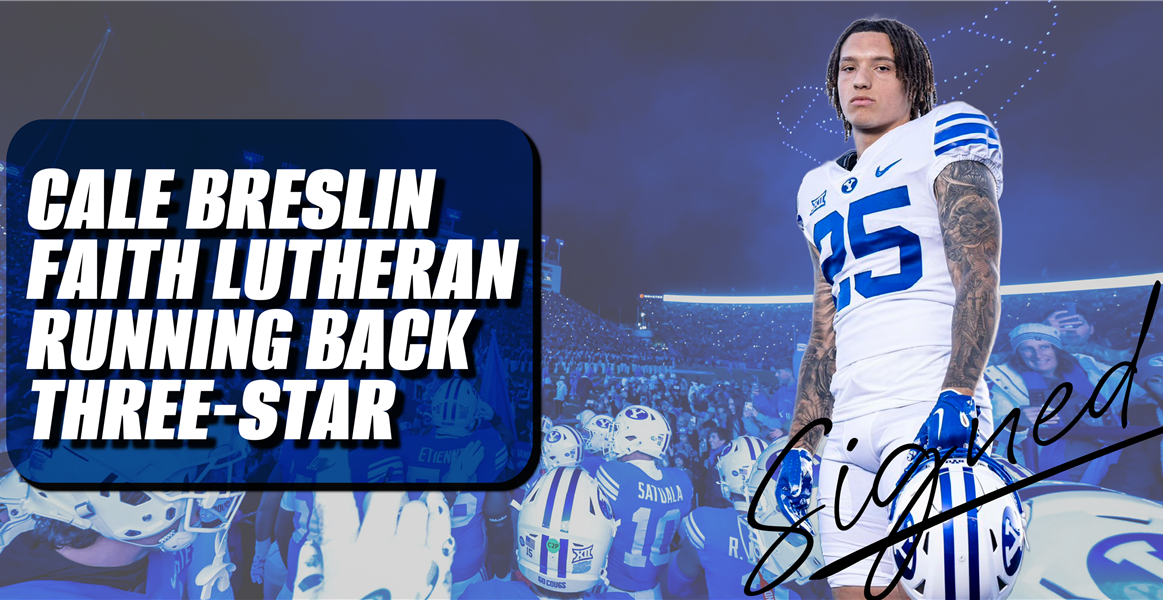 BYU Signing Day: Three-star running back Cale Breslin spurned big time ...