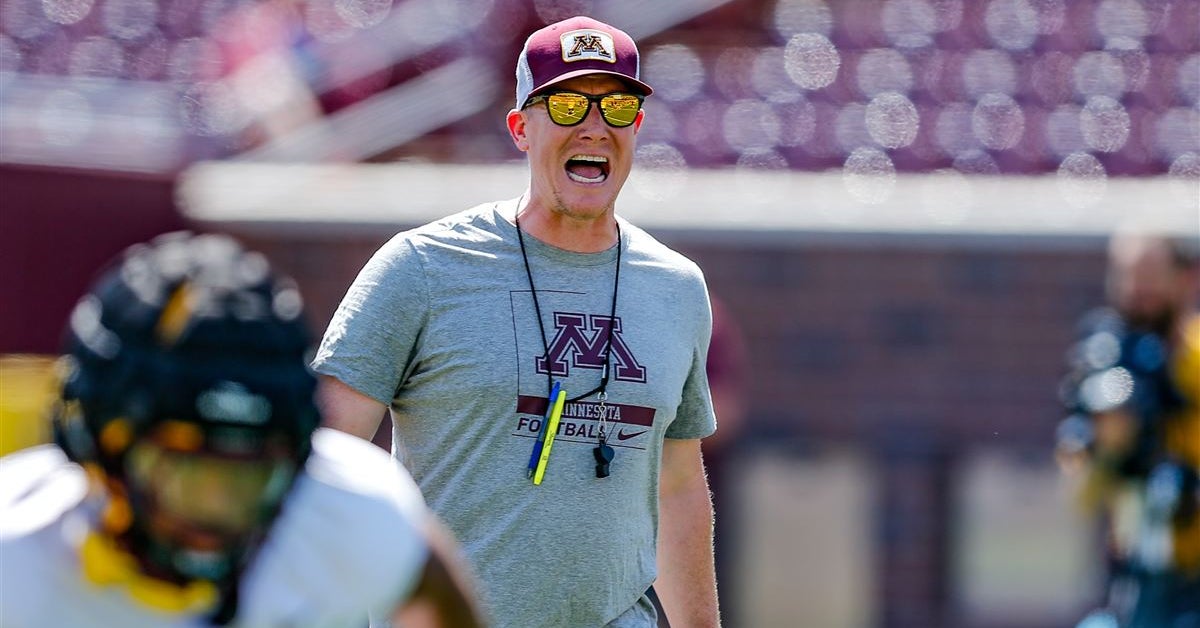 Minnesota Football: Everything OC Greg Harbaugh said prior to Maryland
