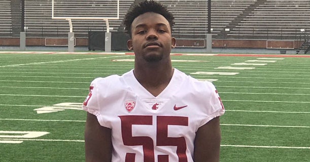 3-star DL Ahmir Crowder Visits Washington State