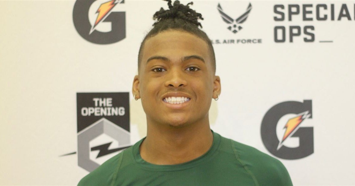 Top247 CB Avante Dickerson announcing commitment on 247Sports National ...