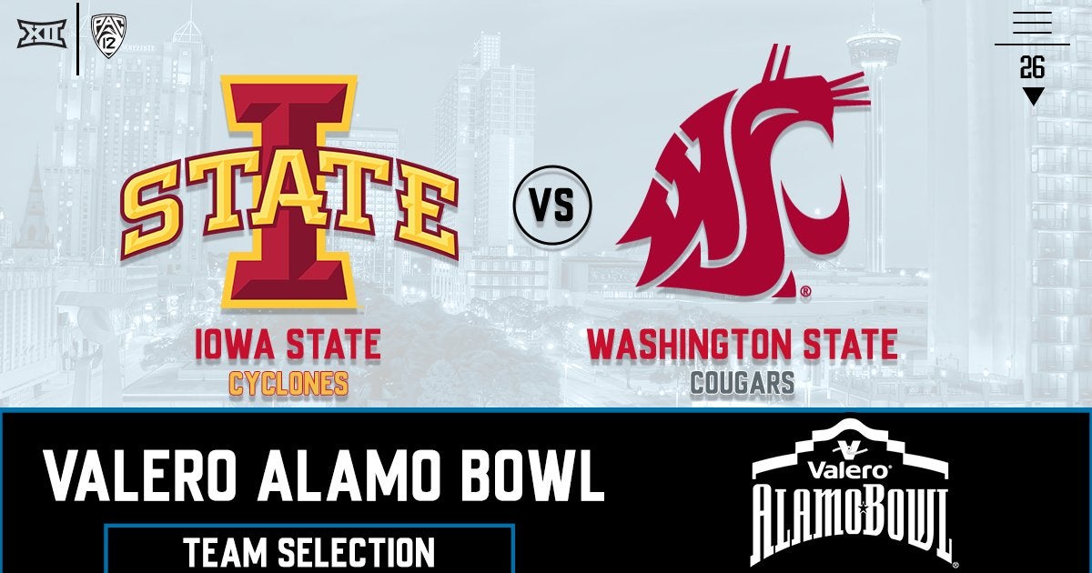 First look: WSU vs. Iowa State in the Alamo Bowl