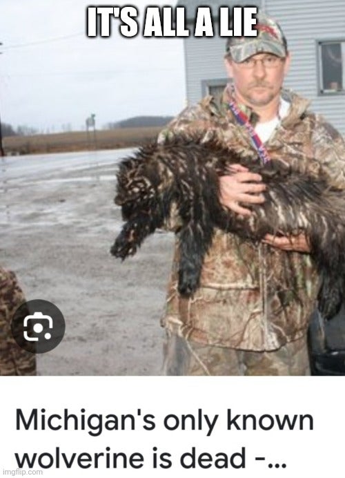 Breaking: The last wolverine has been shot