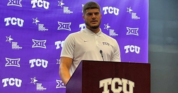 TCU TE Jared Wiley talks season, upcoming game versus SMU