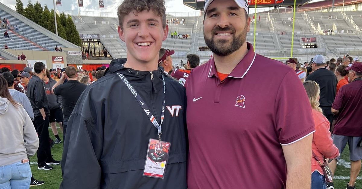 Virginia Tech is "very high" on the list for in-state '24 TE Puccinelli