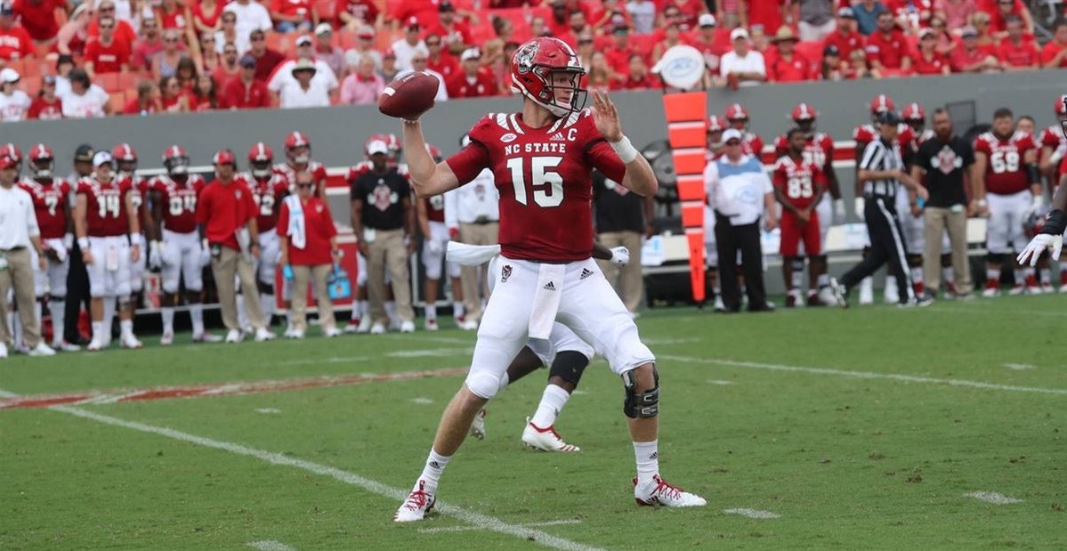 NC State key team and individual stats through two games