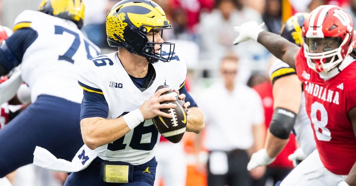 Michigan QB Davis Warren has been preparing for Ohio State all season