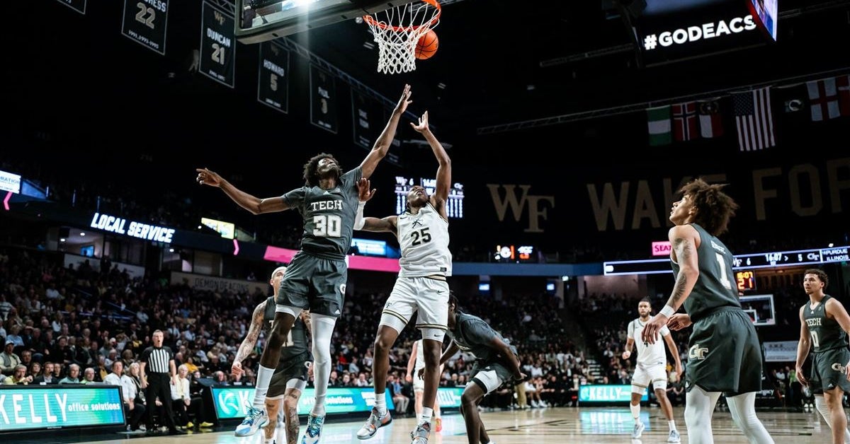 Wake Forest Basketball coach Steve Forbes post Georgia Tech press ...