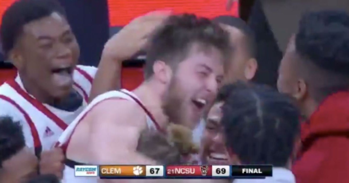 Watch: Braxton Beverly 3-pointer at buzzer takes down Clemson