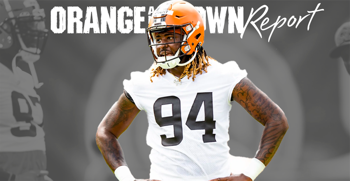 Sitting down with Cleveland Browns rookie DE Alex Wright