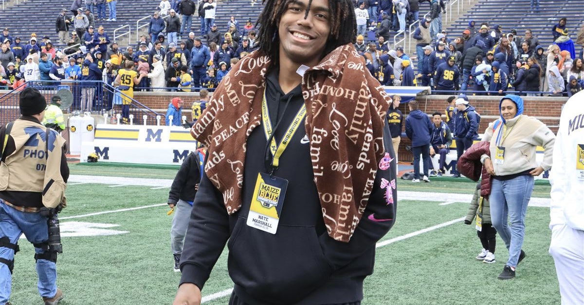 Michigan lands 4-star DL Nate Marshall, Wolverines' first commit of ...