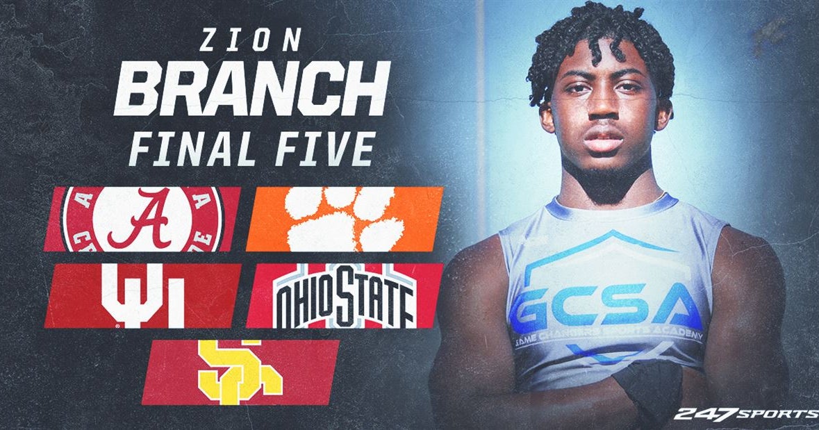 Zion Branch names final five