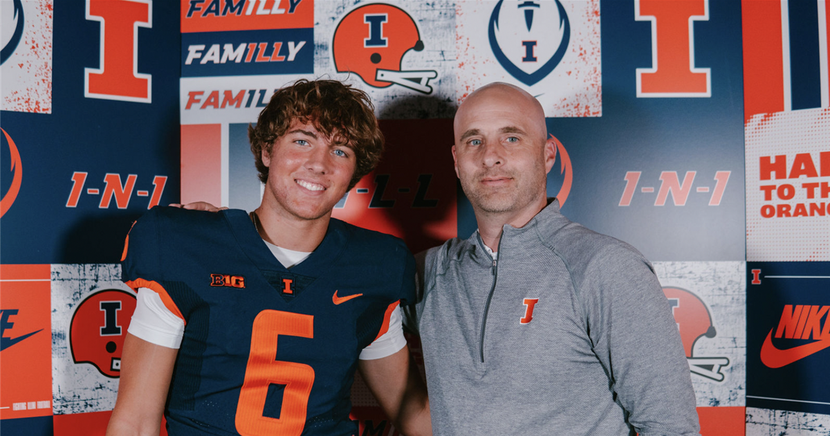 2023 QB Cal Swanson to get head start with Illini this spring: 'I think ...