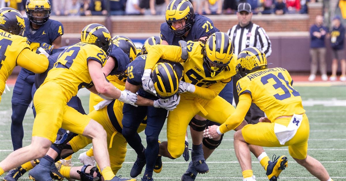 Ernest Hausmann raves about Michigan's 'incredible depth' at linebacker