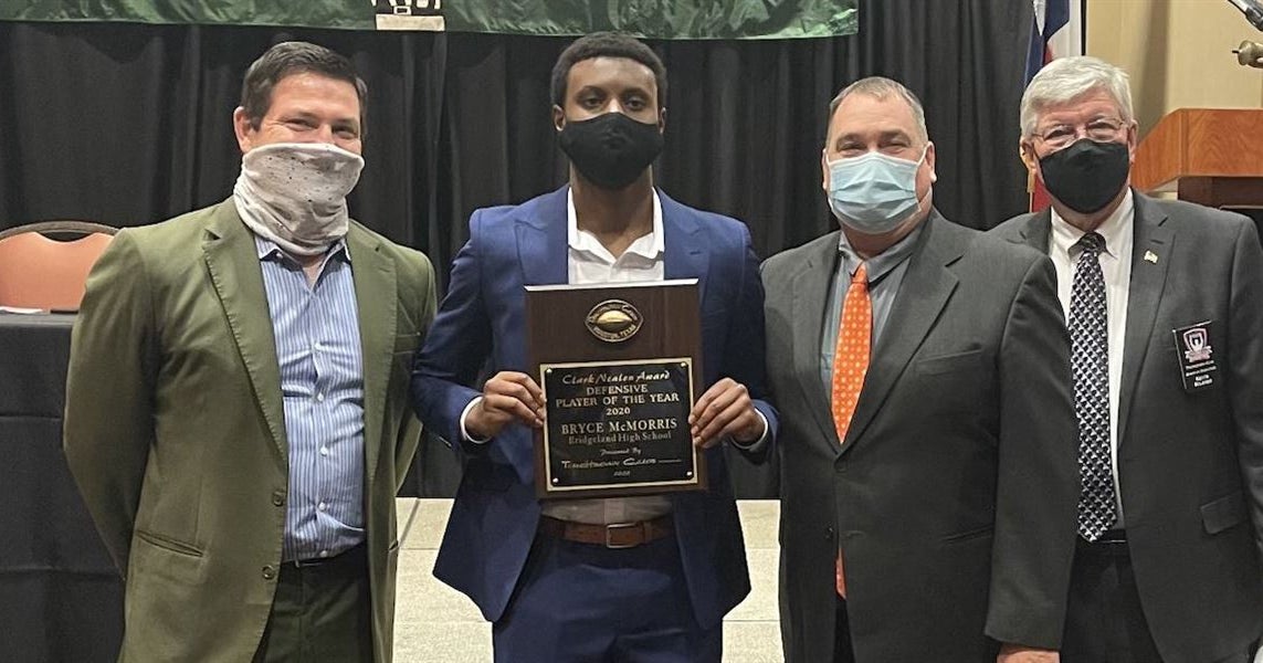 Bryce McMorris earns Houston Touchdown Club Defensive Player of the ...