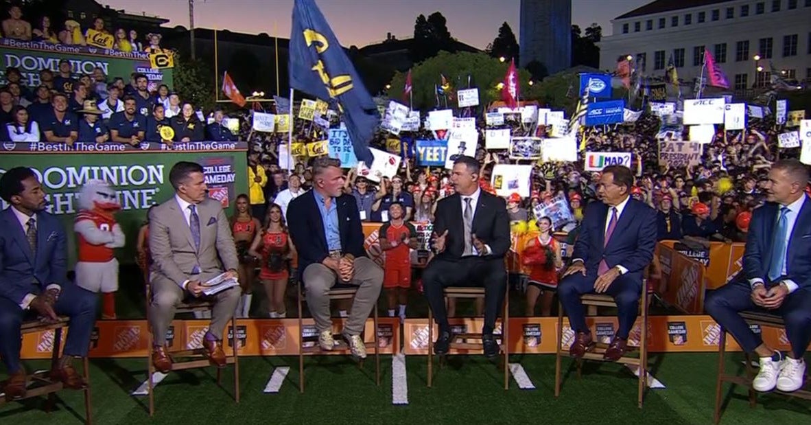 Mario Cristobal joins College GameDay ahead of No. 8 Miami's game at ...