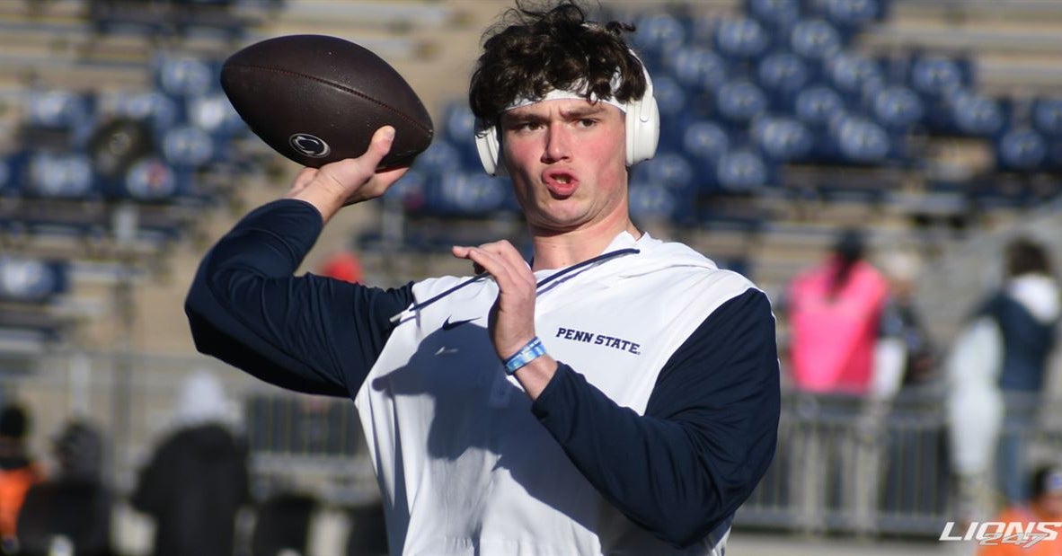 Drew Allar announced as No. 3 Penn State starting quarterback ahead of ...