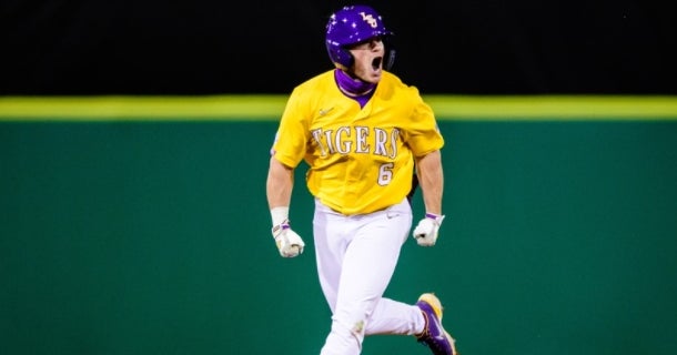 LSU outfielder Gavin Dugas to wear No. 8 jersey for 2022 season