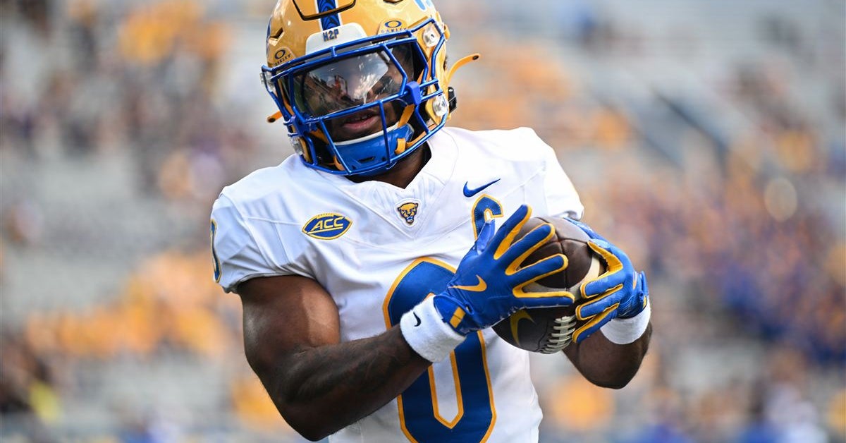 Pitt running back Desmond Reid among Panthers listed as questionable ...