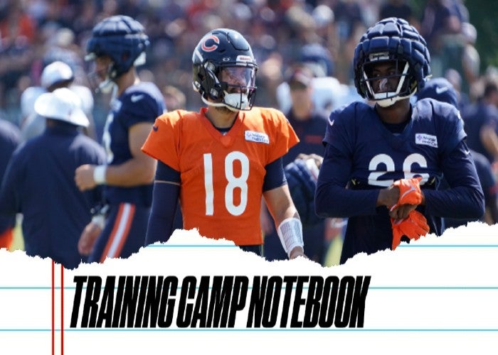 Chicago Bears 2024 training camp notebook day 7: Defense shines, as offense struggles again