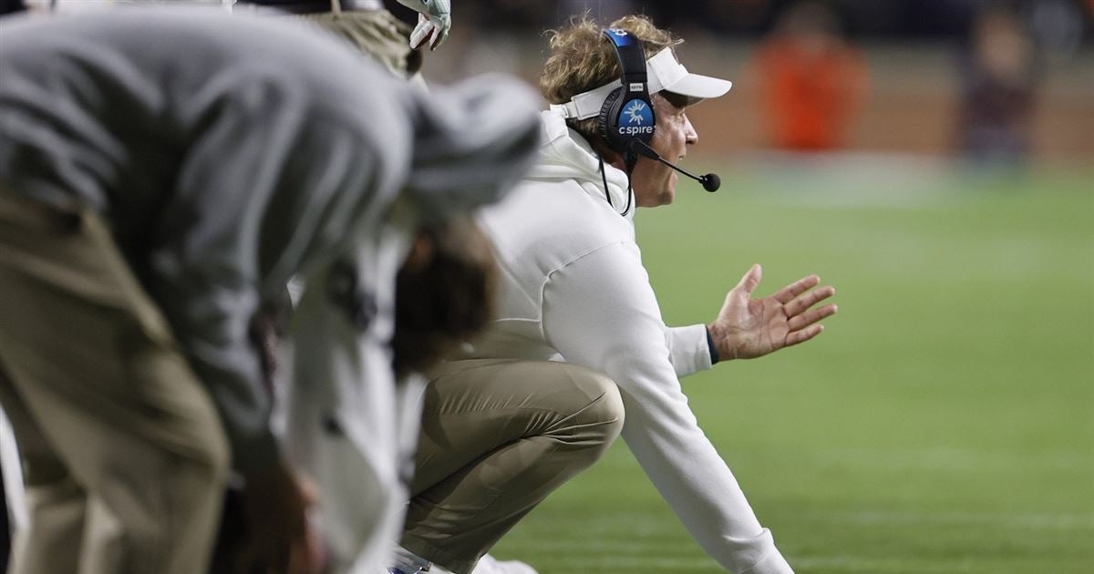 Watch | Lane Kiffin and Matt Corral following Auburn game