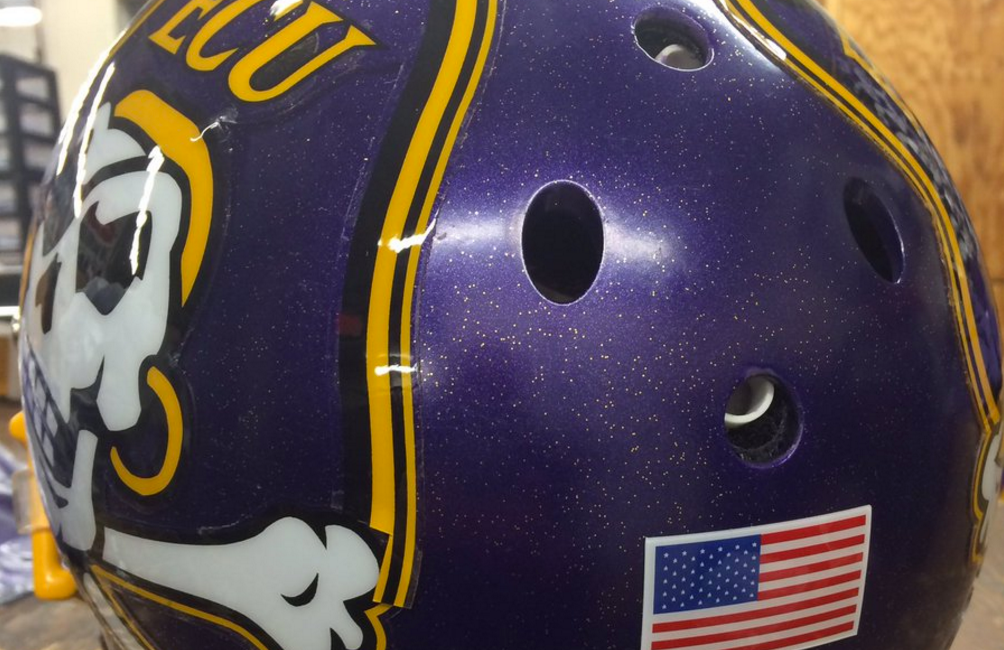 PHOTOS: ECU reveals new-look helmet