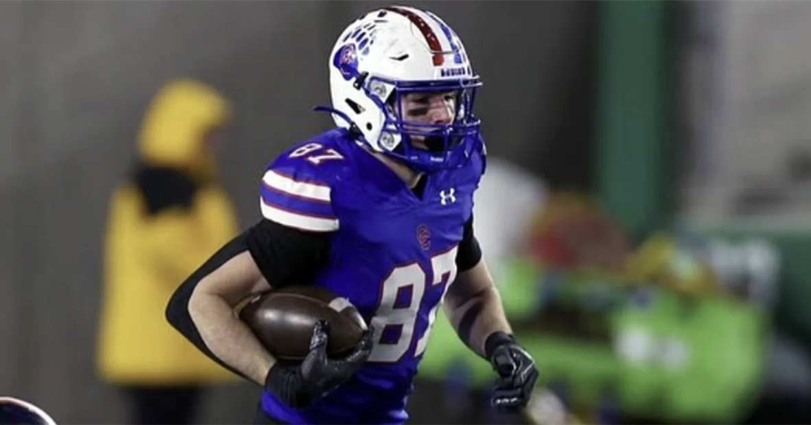 TE Ty Goettsche locks in four official visit dates