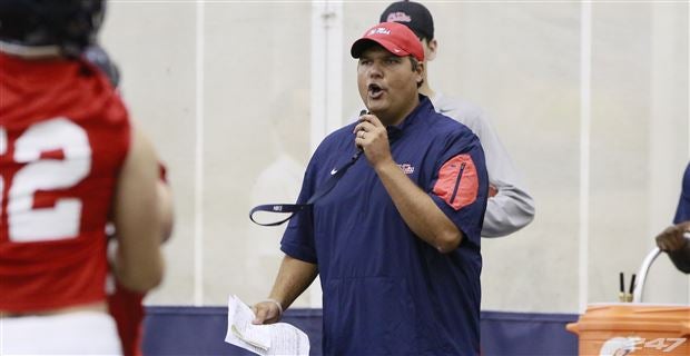 Camp Insider: Matt Luke Breaks Down The Rebels' Offensive Line