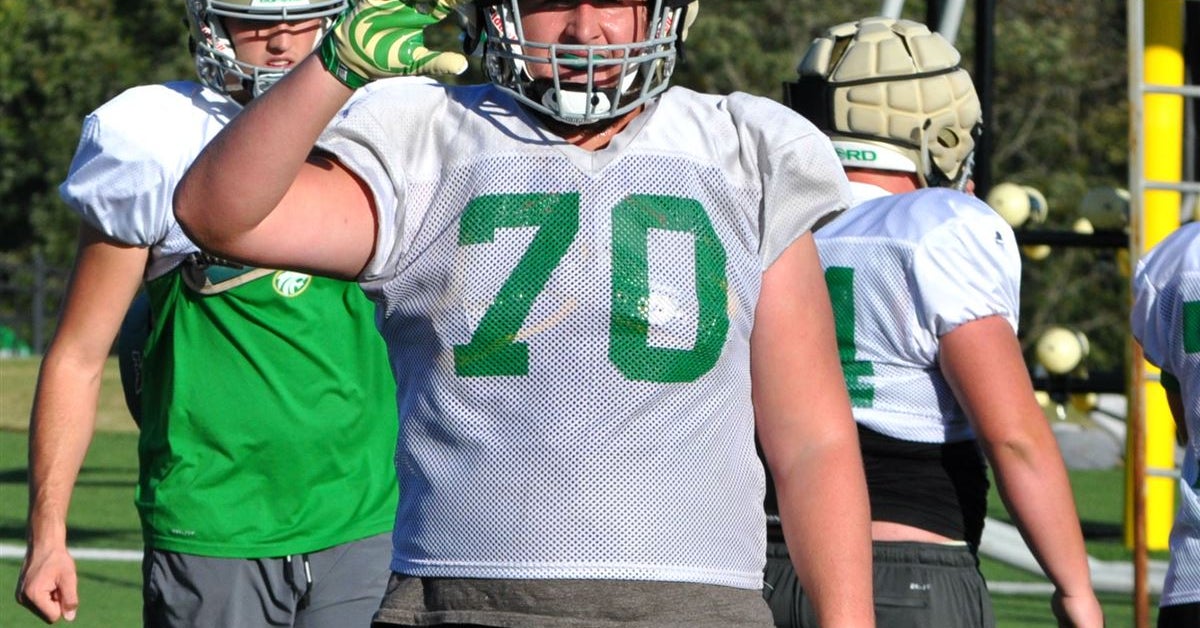 Georgia OL Riley Simonds talks A&M visit, in-state experience