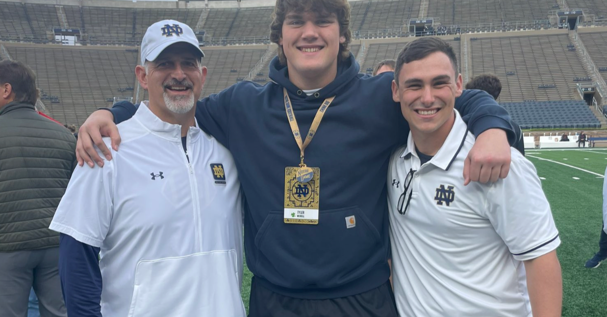 In the Film Room: Top247 OL Tyler Merrill commits to Notre Dame